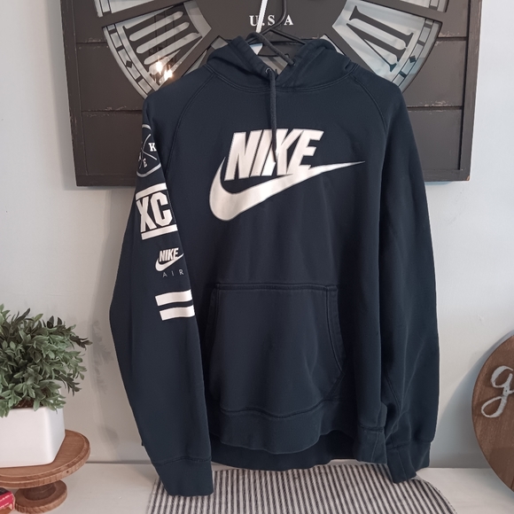 Nike | Shirts | Vintage Nike Red Tag Xci Printed Hoodie | Poshmark